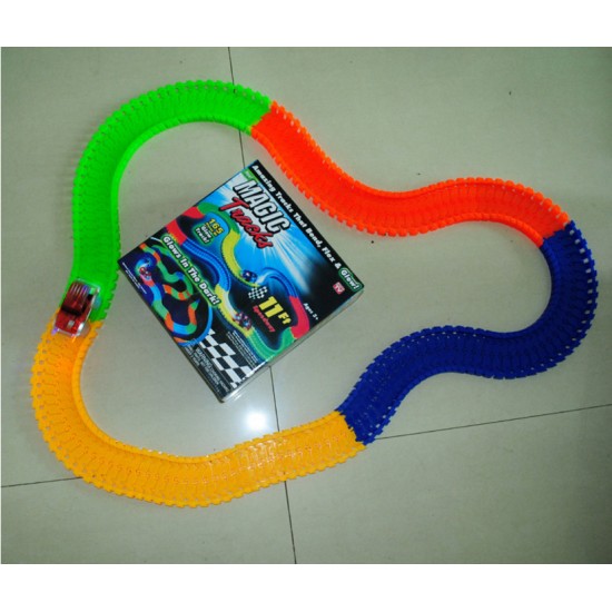11Ft Glow in the Dark Race Track with 1 Car